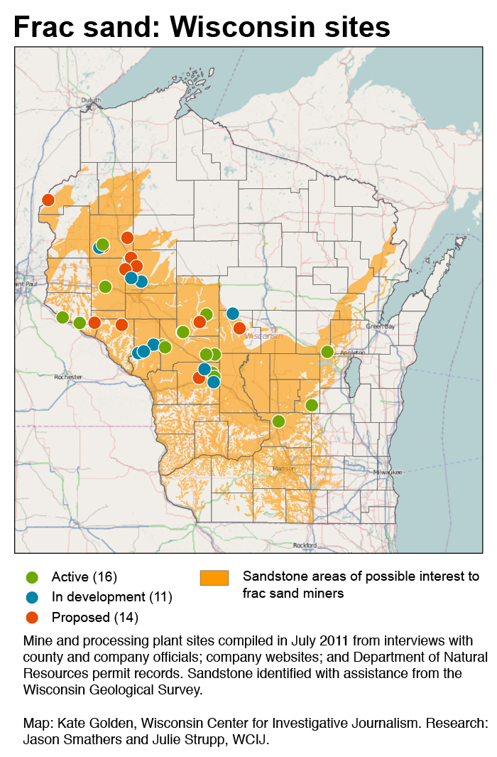 Wisconsin court clears controversial ‘frac sand’ mining permit | Great ...