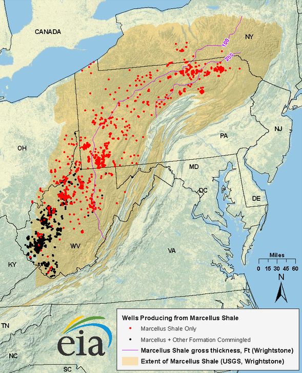 Pennsylvania study finds contaminants in drilling wastewater | Great ...