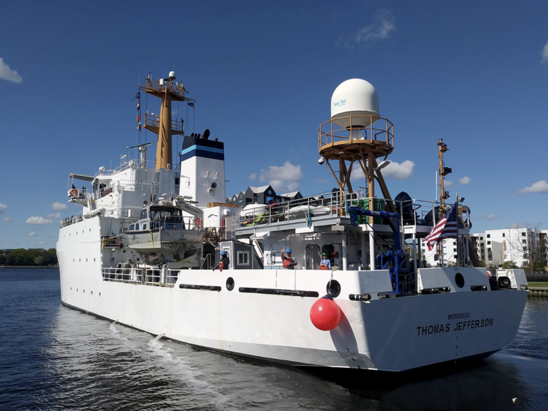 What lies on the lakebed of the Great Lakes? NOAA ship conducts survey ...